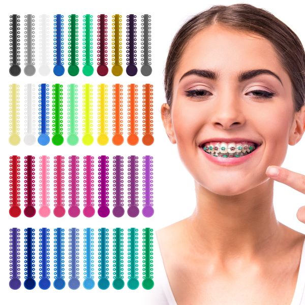 TecnoDentic - Ligaduras Elásticas de Colores para Brackets